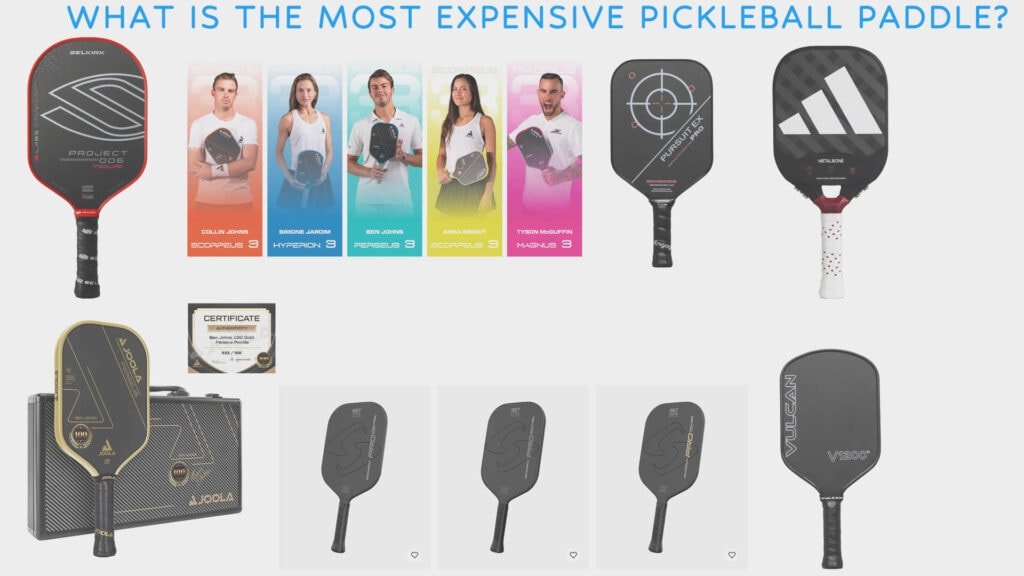 What Is The Most Expensive Pickleball Paddle - Paddlesshop