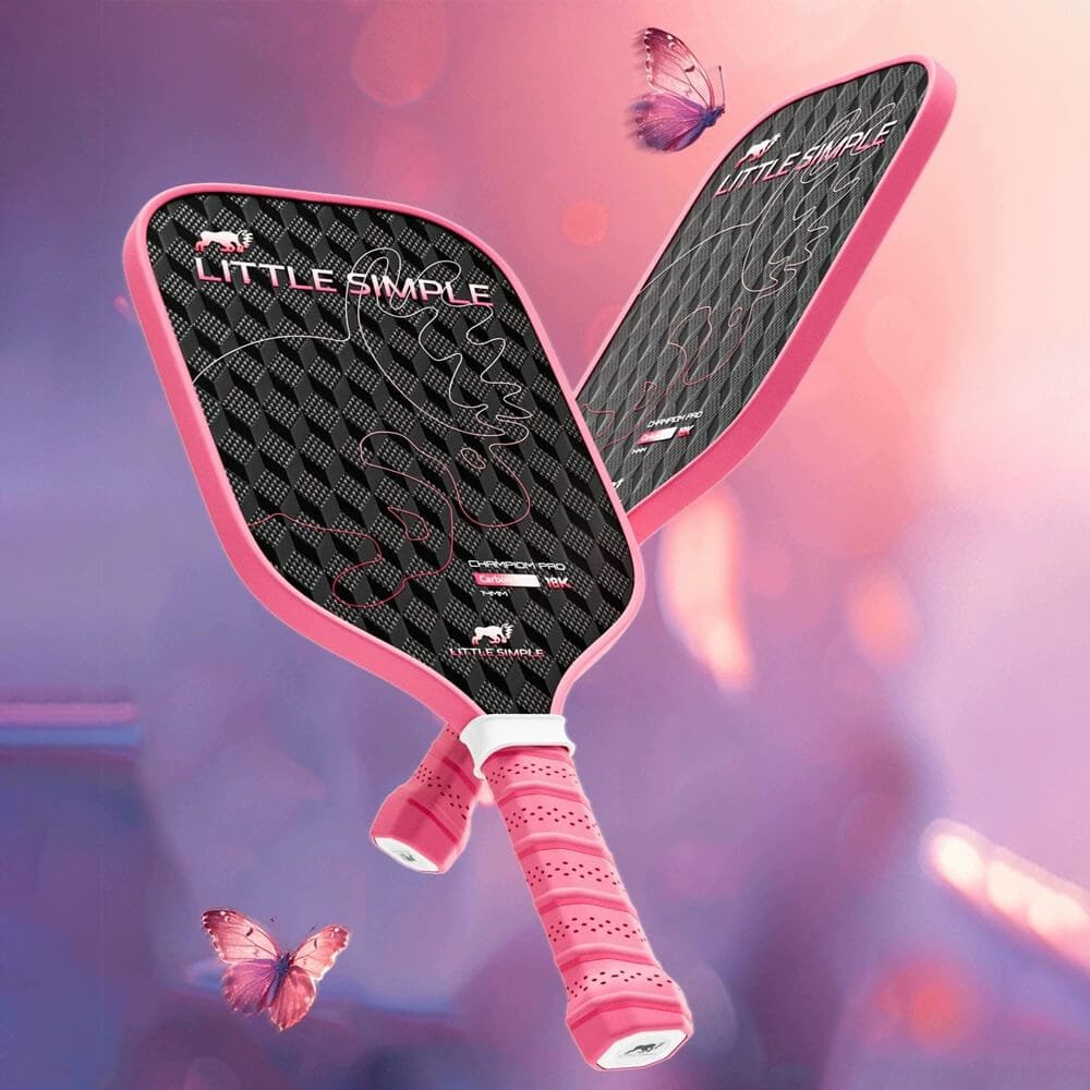 Little Simple 18K Carbon Fiber Pickleball Paddle - Paddlesshop