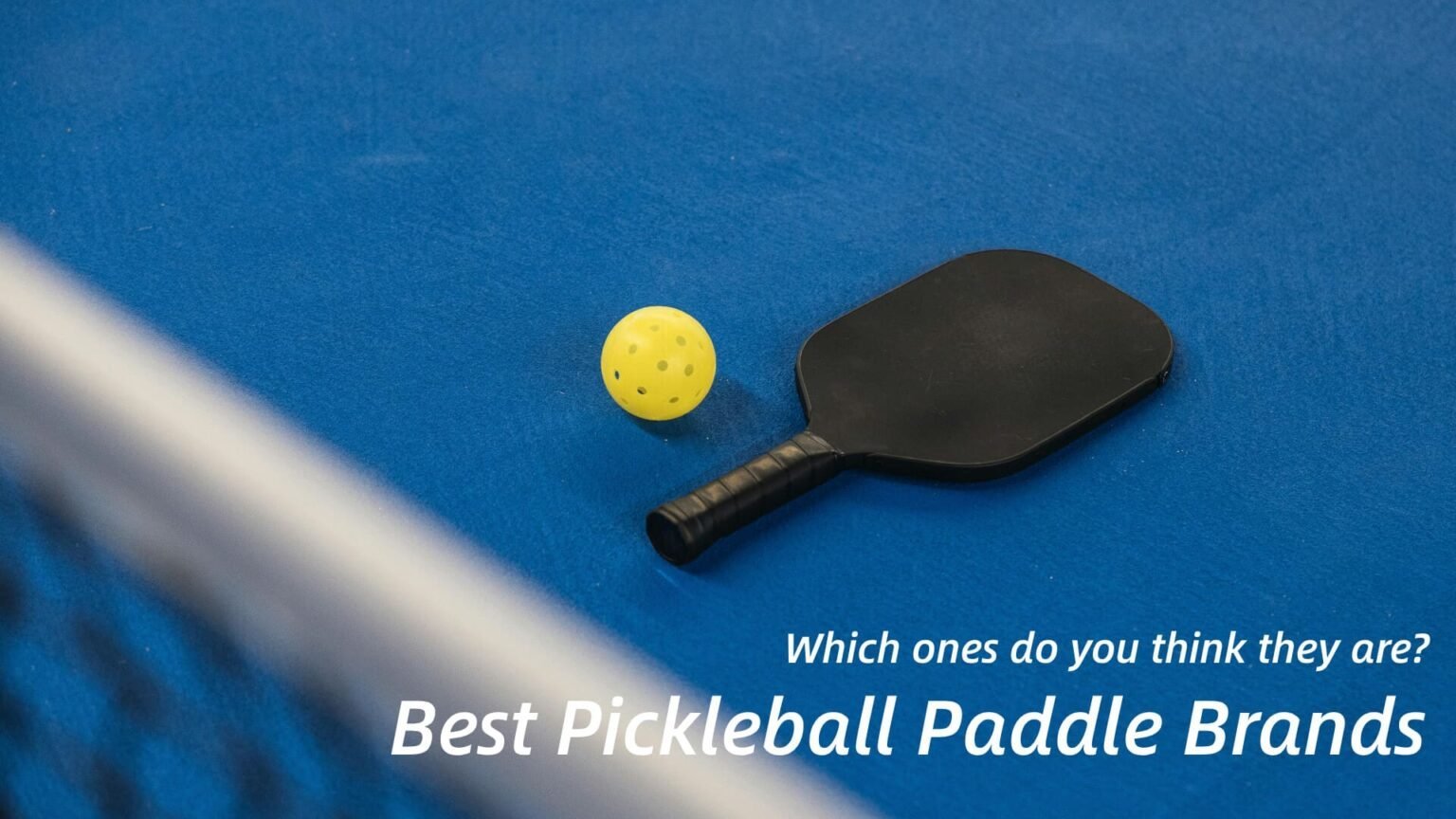 The Ultimate Guide to the Best Pickleball Paddle Brands - Paddlesshop